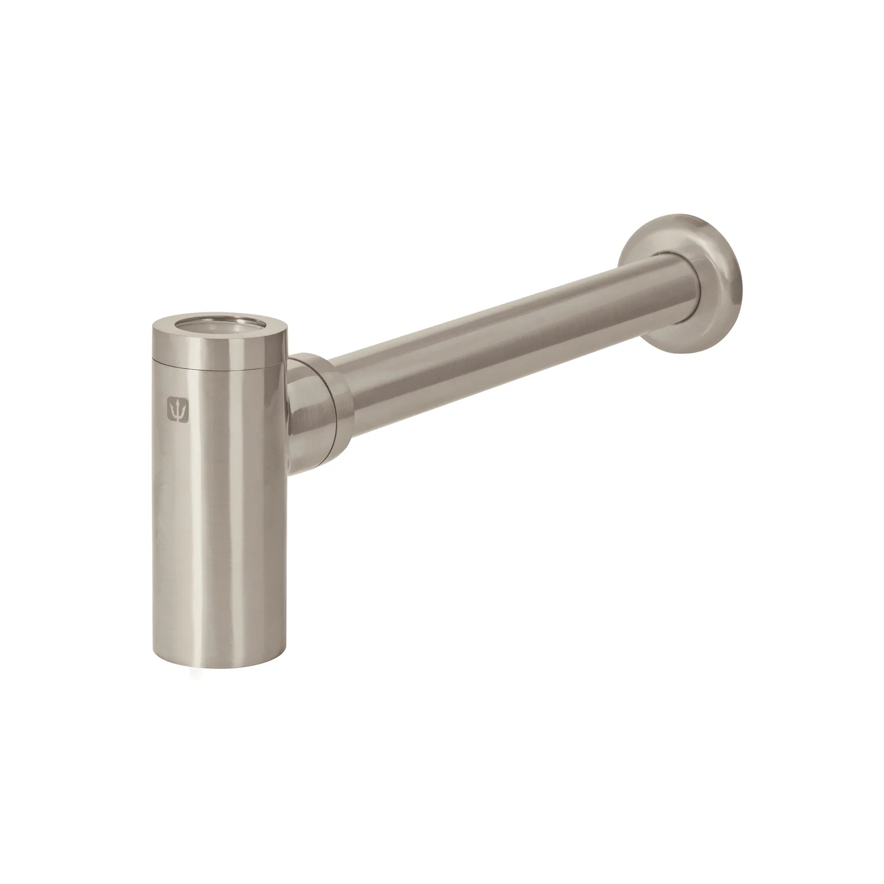 Céspol de bote p/lavabo minimalista s/contra, satín, 1-1/4'
