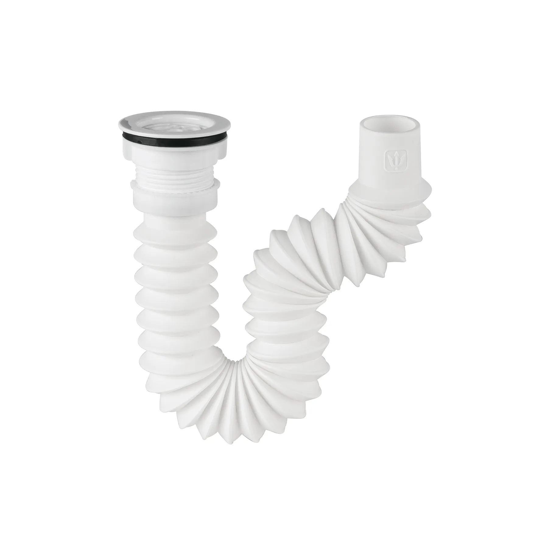 Céspol flexible p/fregadero c/contra 2 1/2', polipr, 1-1/2'