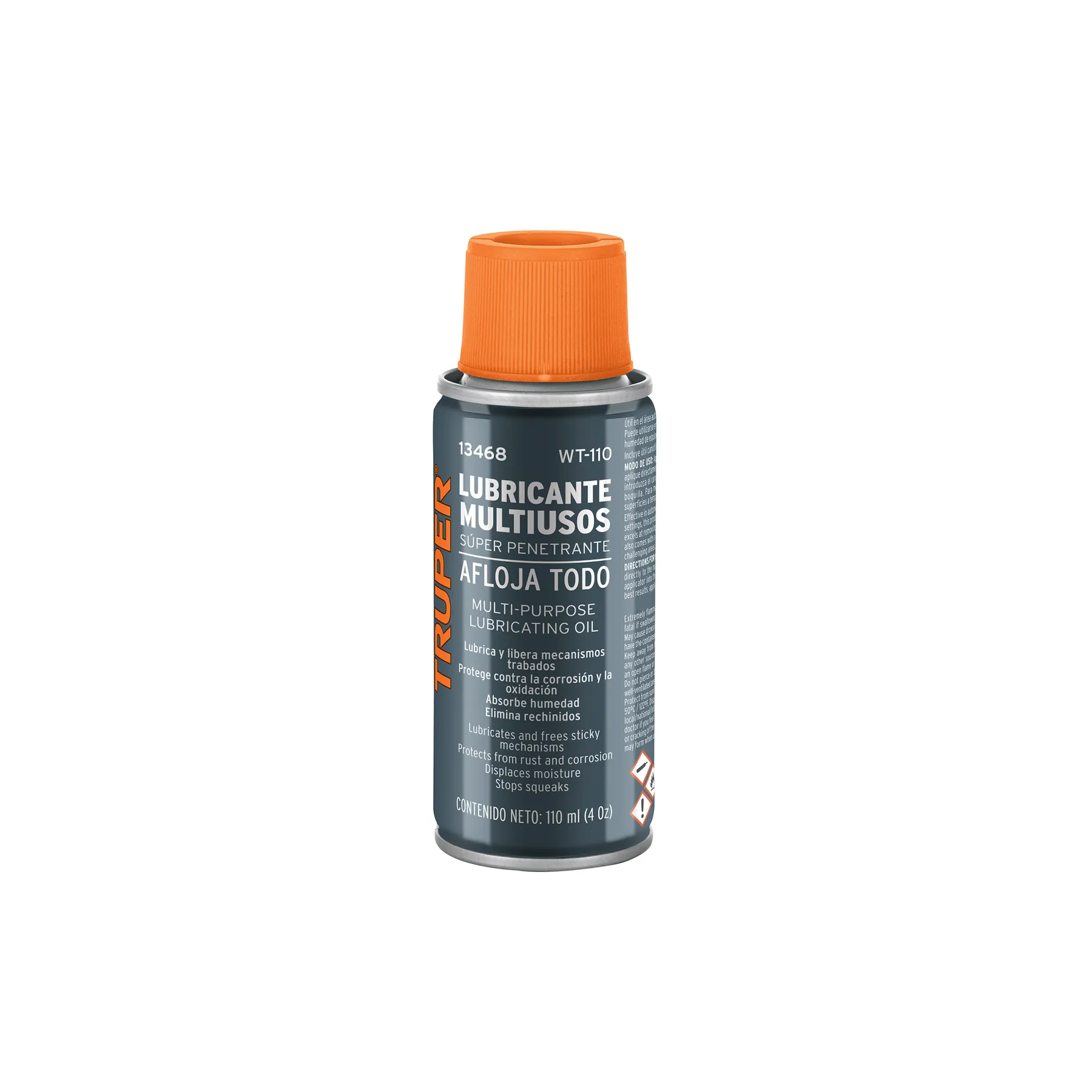Aceite multiusos en aerosol, 110ml (4oz), Truper
