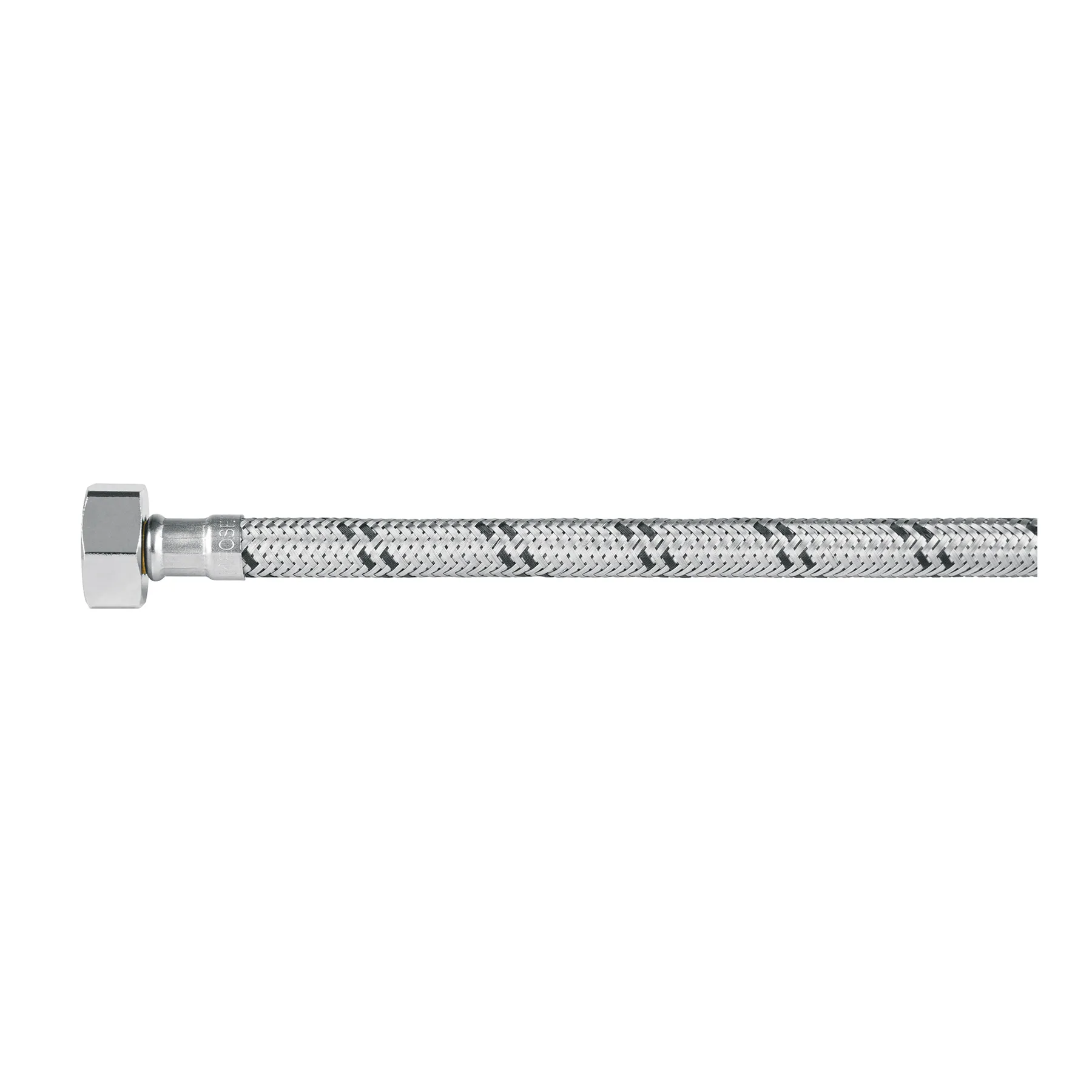 Manguera para monomando, acero inox, 1/2 x 3/8', 55 cm