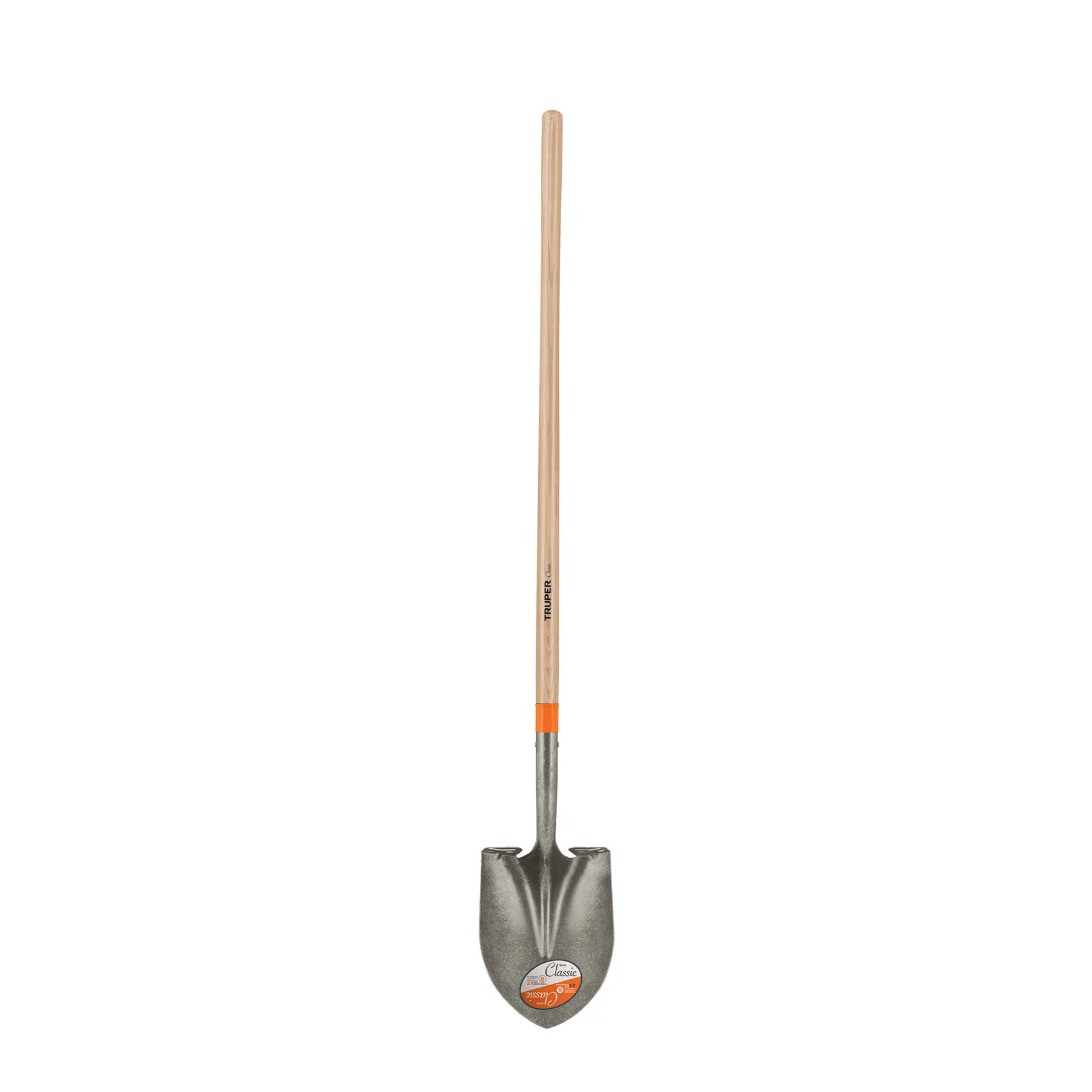 Pala redonda Classic, mango largo, Truper