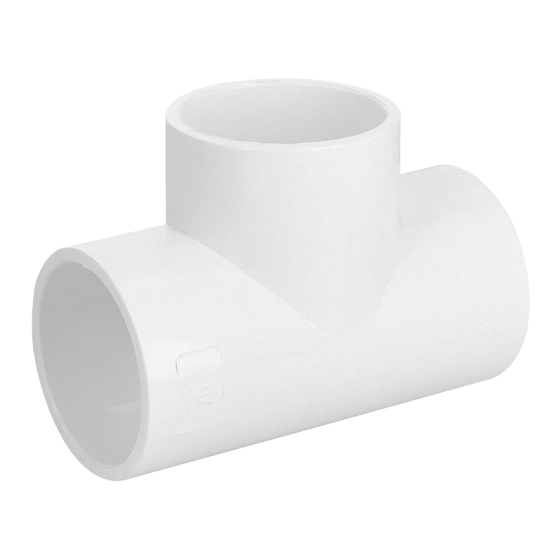Tee sencilla de PVC 1-1/2', Foset